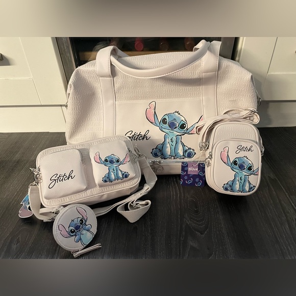 Disney | Bags | Nwt Lilo And Stitch Weekender Bag And Stitch Crossbody ...